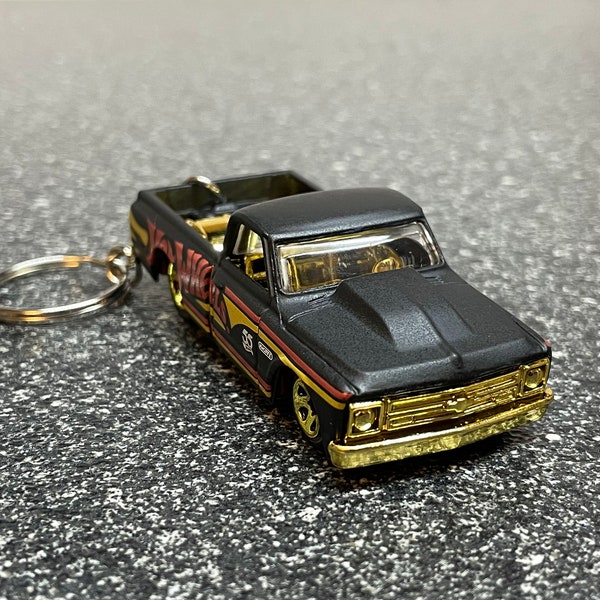 Chevy C10 Keychain - Etsy