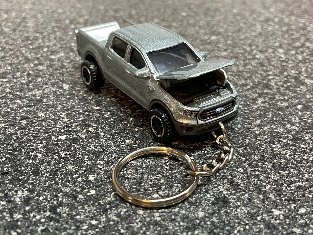 Ford Ranger Keychain Silvermatchbox Hot Wheels - Etsy