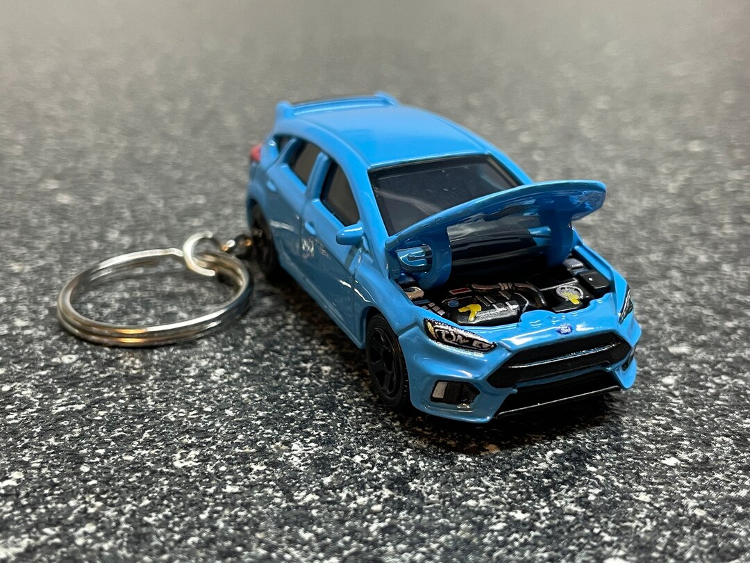 Ford Focus RS ST Keychain Nitrous Blue Hot Wheels - Etsy