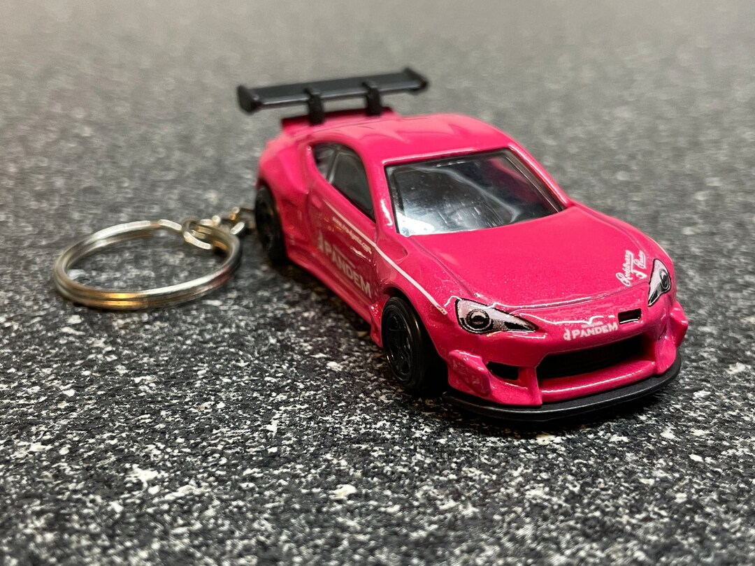 Subaru BRZ Keychain Pink Diecast Car Hot Wheels Matchbox GR86 - Etsy