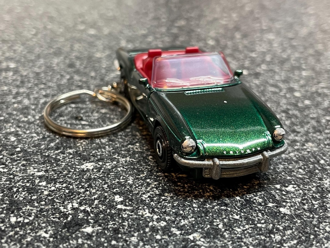 1969 Triumph Spitfire Convertible Keychain Green Hot Wheels Matchbox - Etsy