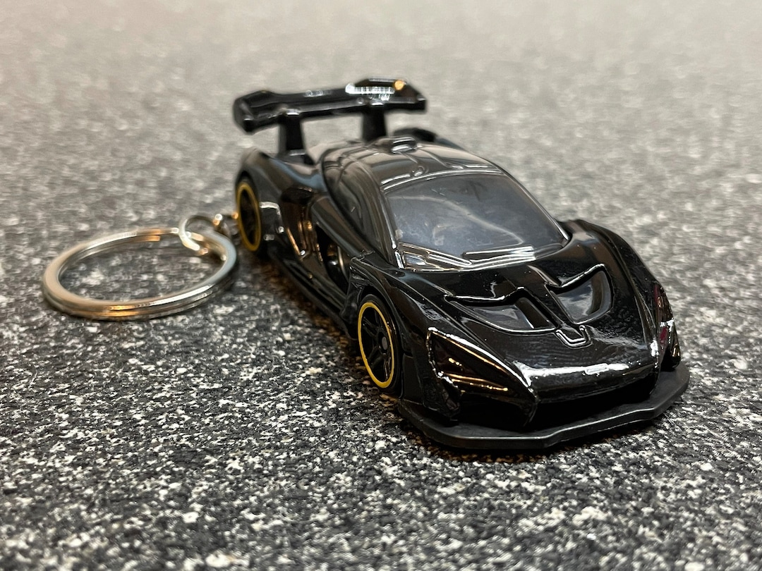 Mclaren Senna Keychain Black Diecast Car Hot Wheels Matchbox - Etsy