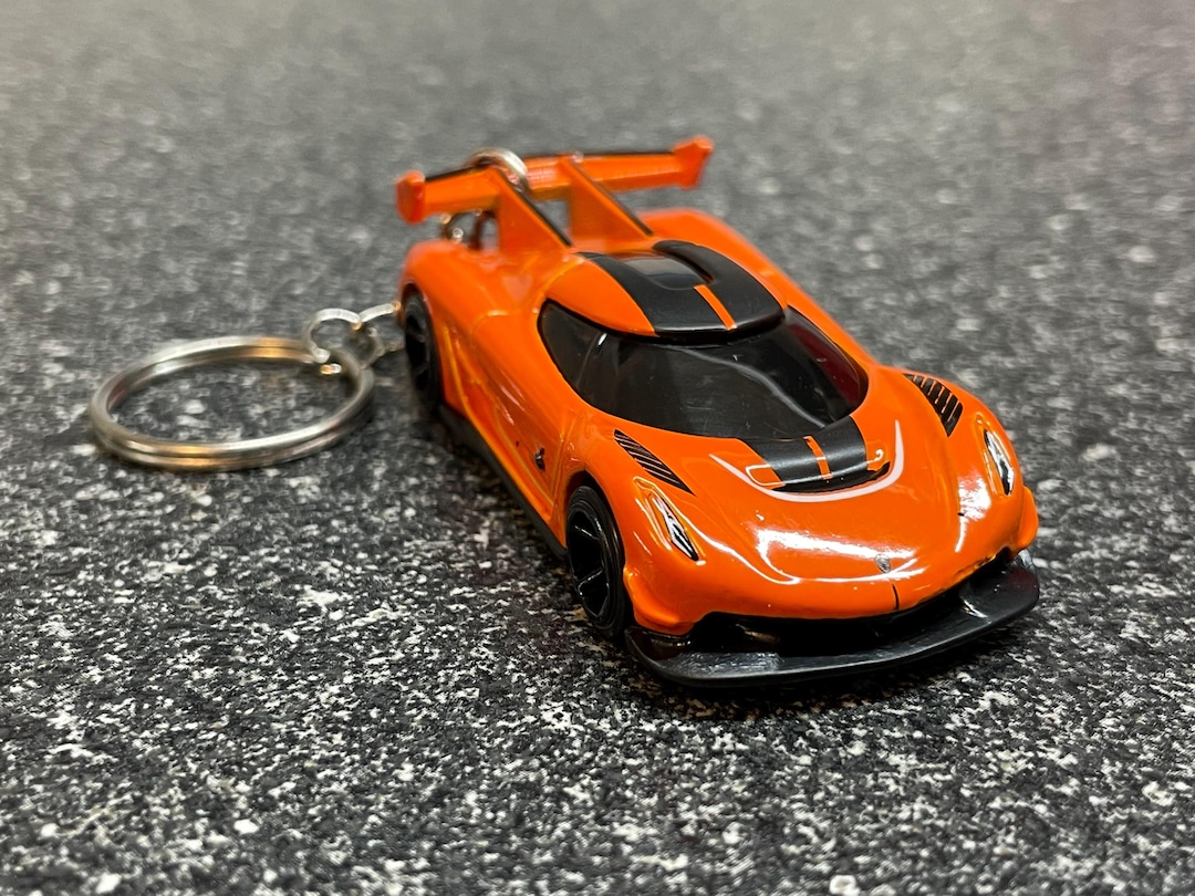 Koenigsegg Jesko Keychain Orange Diecast Car Supercar Hypercar Egg - Etsy