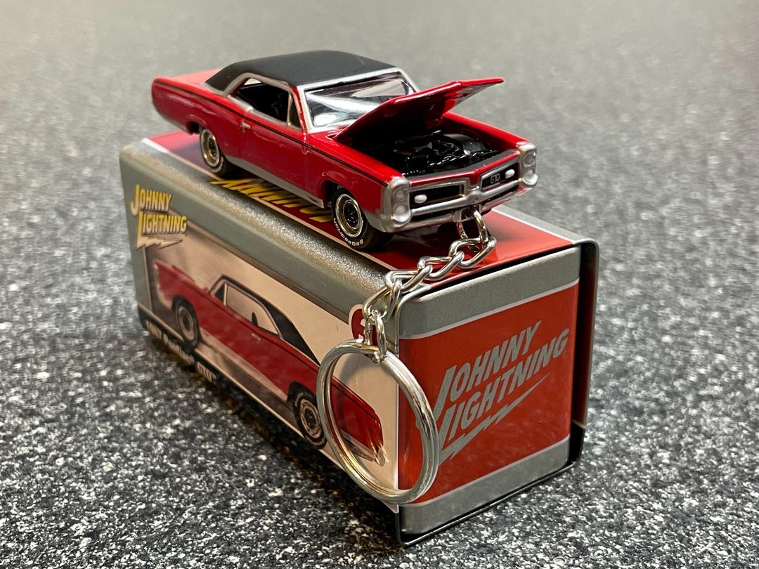 1967 Pontiac GTO Keychain Red Diecast Car Hot Wheels Matchbox - Etsy