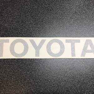 Toyota Truck Tailgate Vinyl Decal Sticker 30" X 5" Multiple Colors - Etsy
