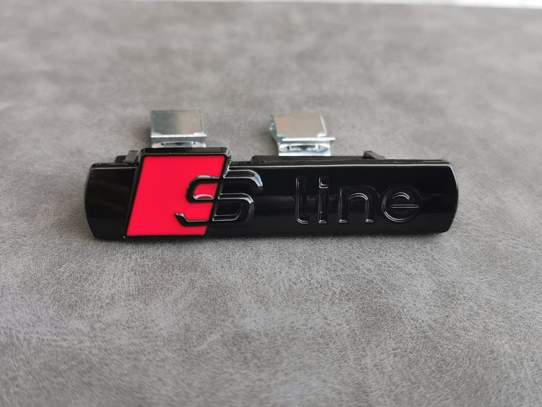 Logo Grill Emblem S Line for Calender Front Part Accessory for Cars A3 ...