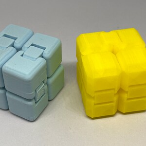 Infinity Cube Fidget Articulated 3D Printed - Etsy