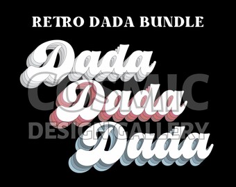 Retro Blue Dada - Digital File Download - SVG, PNG, JPG - Colorful ...