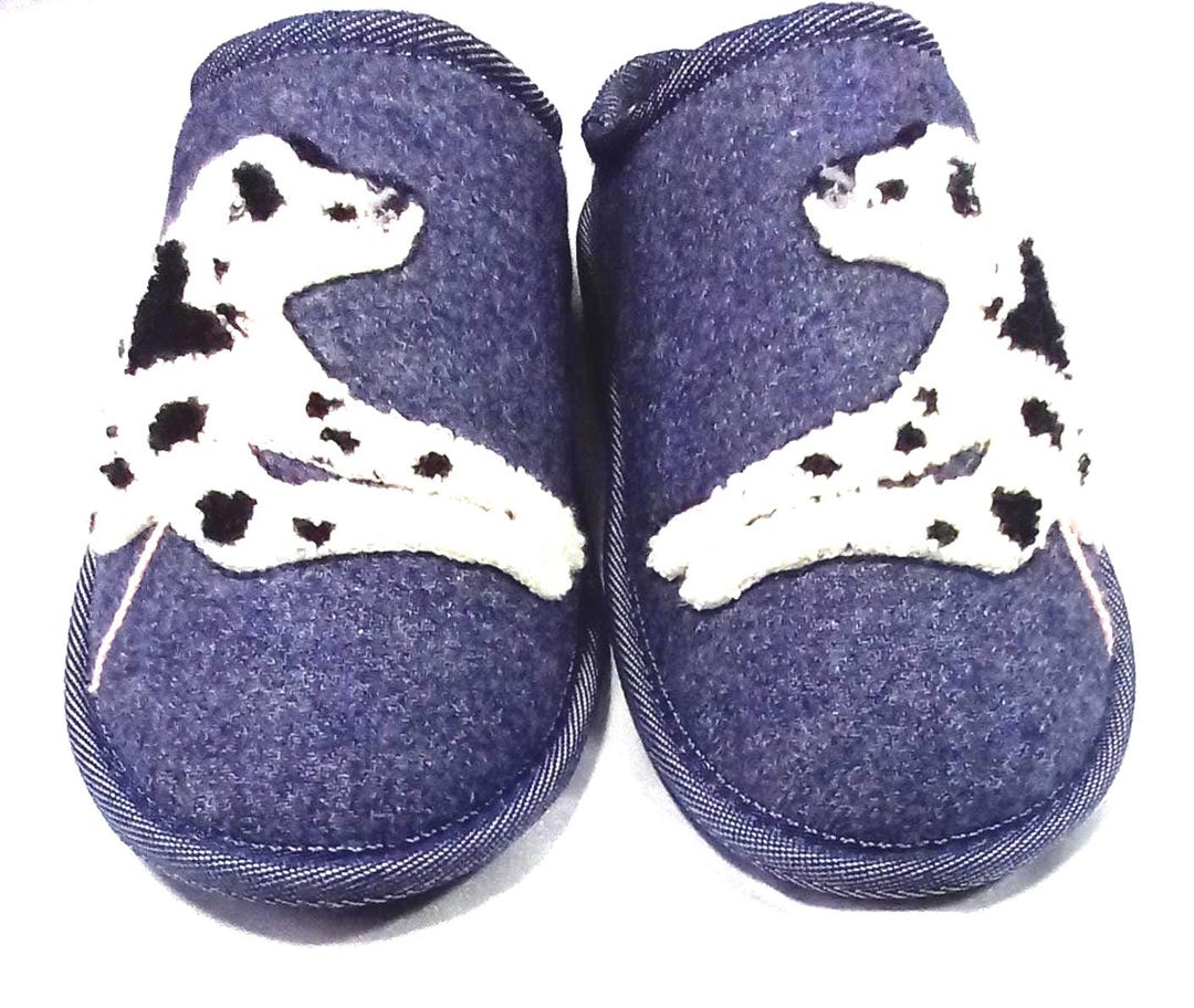 Radley London Blue Slippers: Dalmation Design - UK Size 3 - Etsy