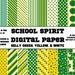 Digital Alphabet Letters. Digital Scrapbook Alphabet. Digital Floral ...