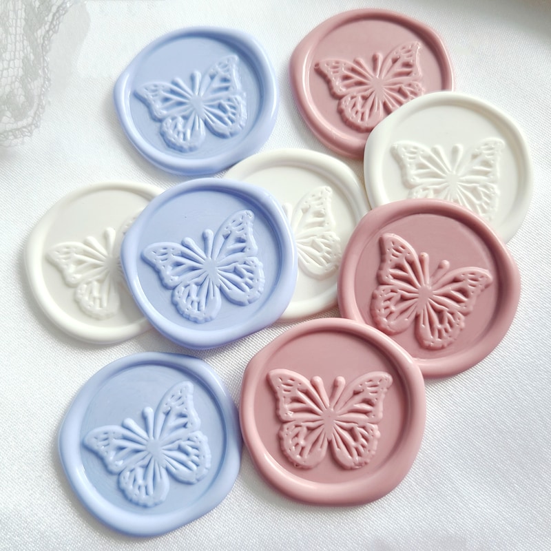 Wax Seal Stamp Kit Butterfly - Etsy