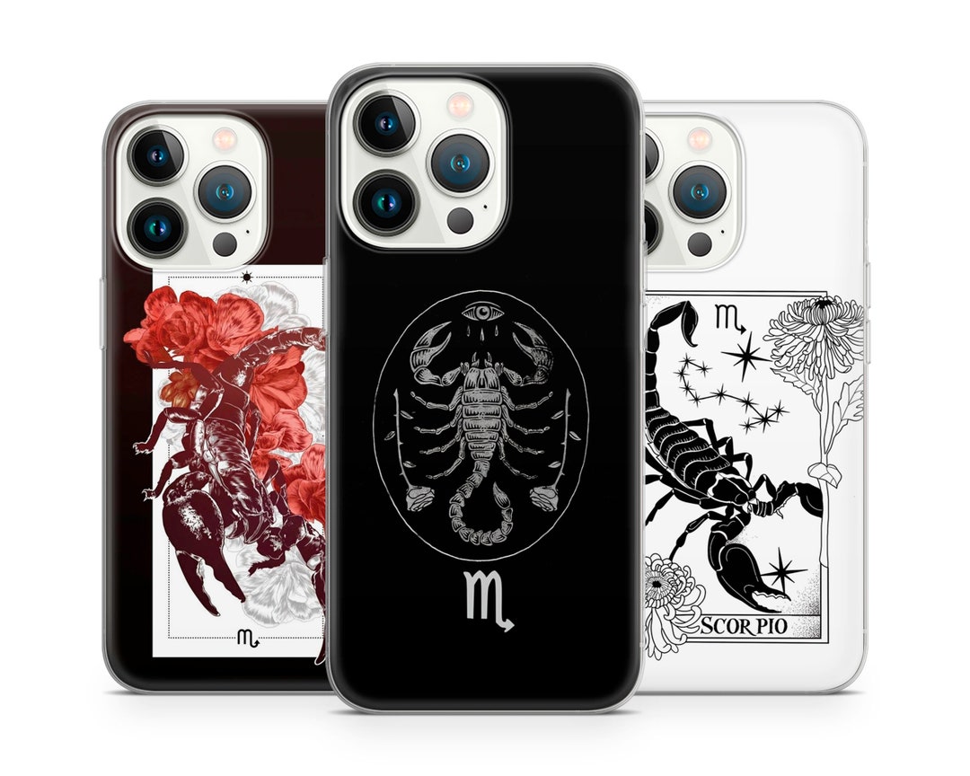 Scorpio Zodiac Sign Astrology Coverfit Phone Case for iPhone 15 14 13 ...