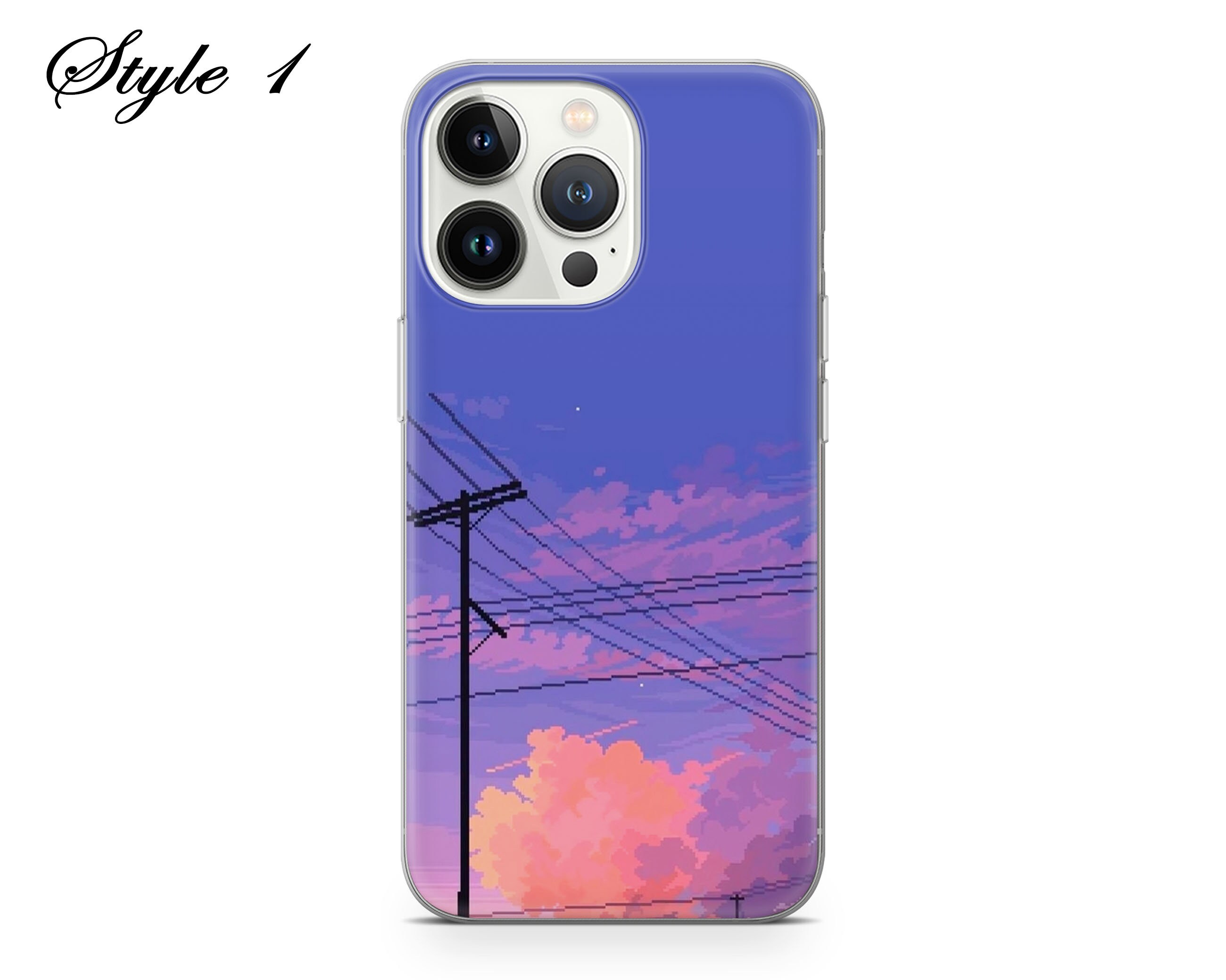 Lo-fi Vibe Aesthetics Japan Pixel Art Phone Case for iPhone 16 15 14 13 ...