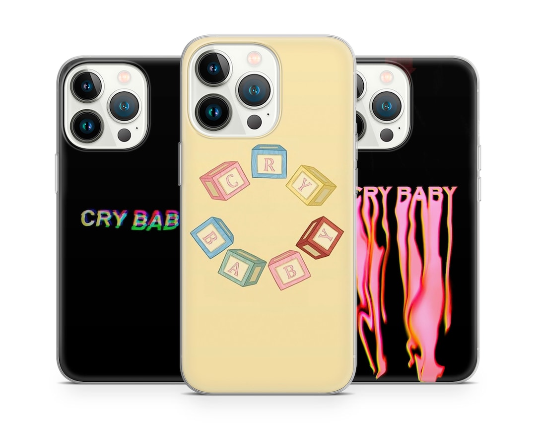 Cry Baby Cool Peep Sad Aesthetic Cloud Phone Case for iPhone 16 15 14 ...