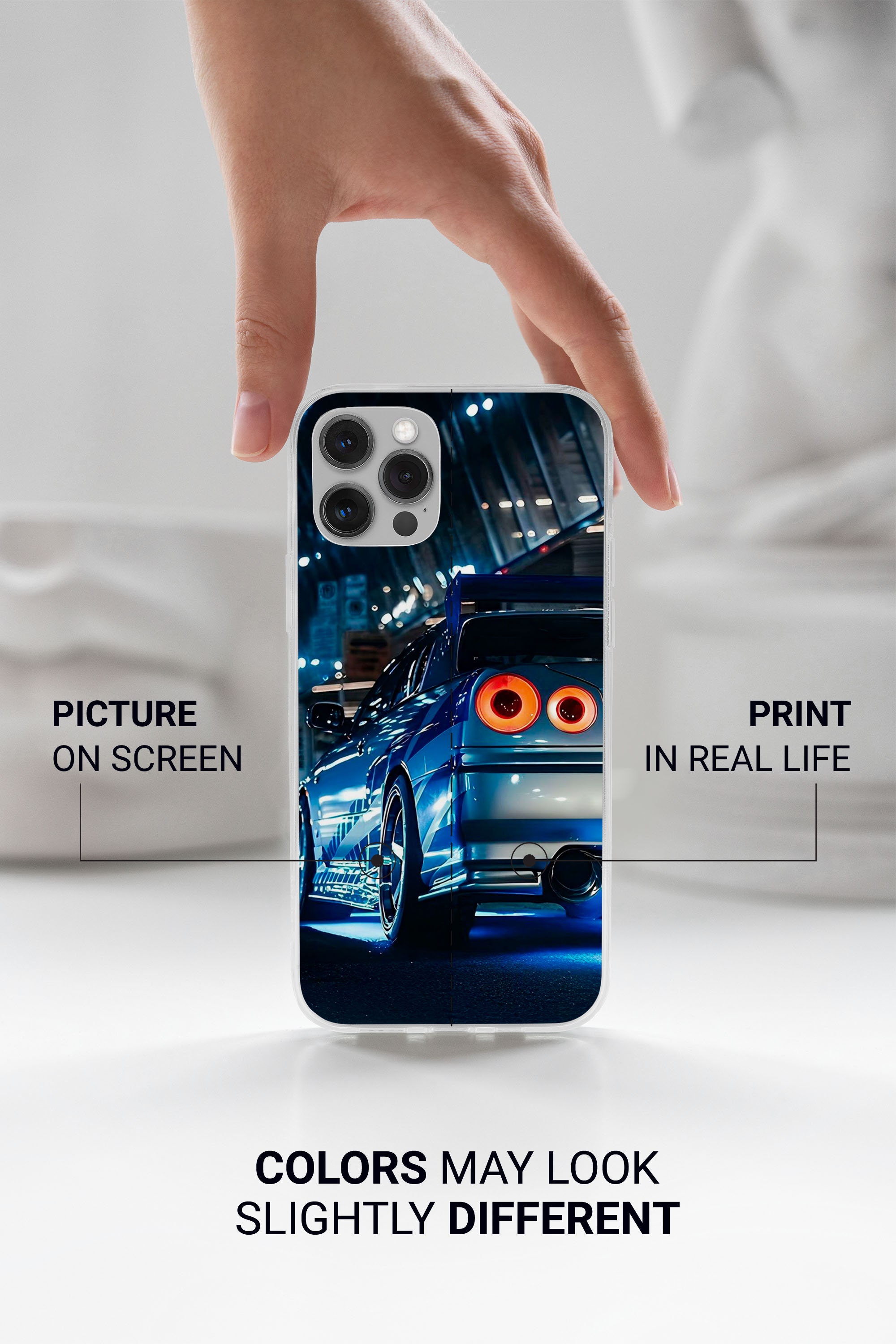 Skyline Drifting JDM Gtr R34 Racing Car Phone Case for iPhone 16 15 14 ...