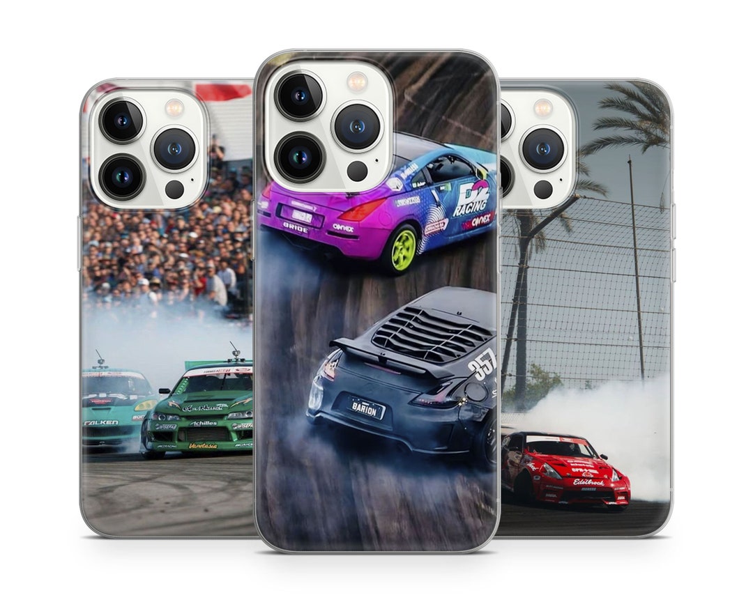 Skyline Formula Racing Drifting Cars Phone Case for iPhone 15 14 13 Pro ...