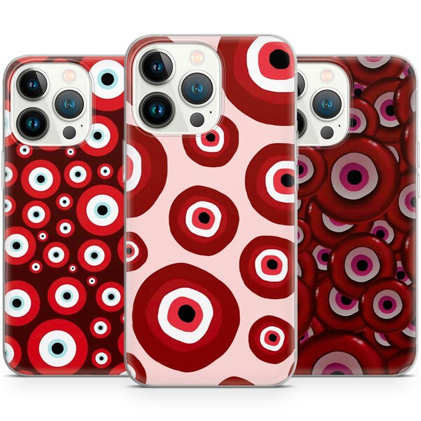 Red Evil Eye iPhone Case - Etsy