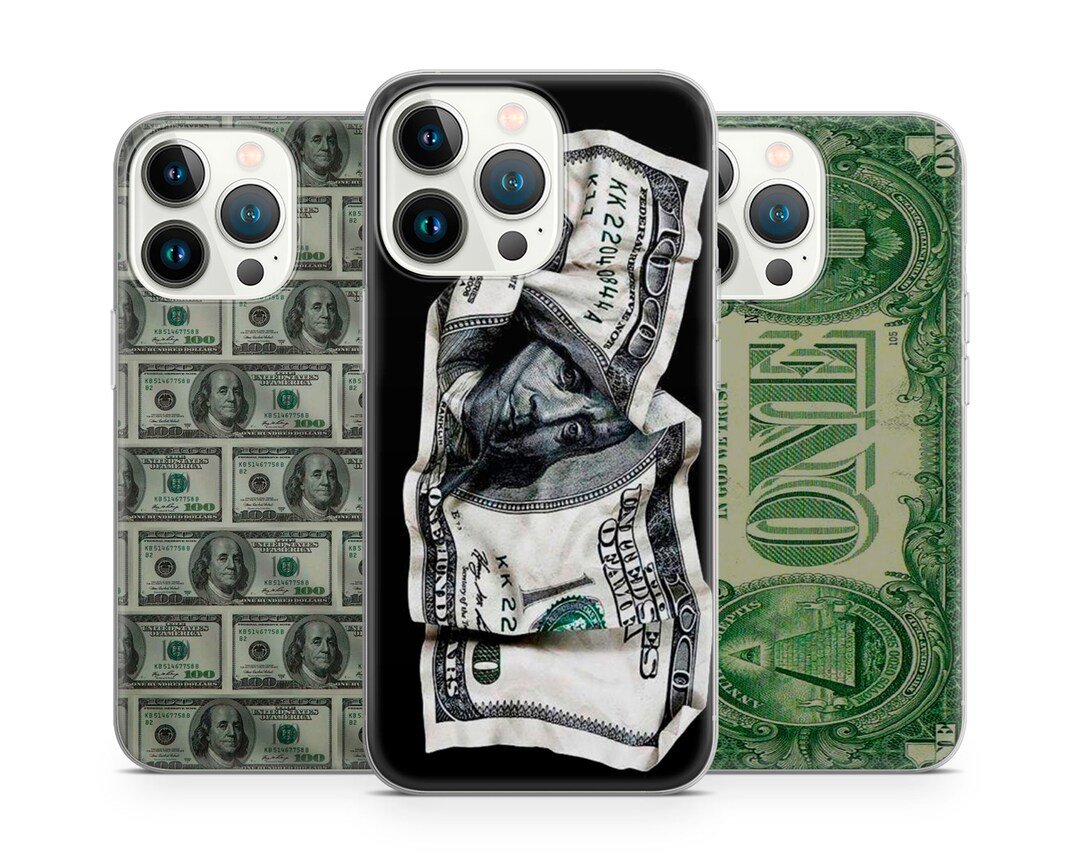 Paper Dollar Bill President Money Bank Phone Case for iPhone 15 14 13 ...