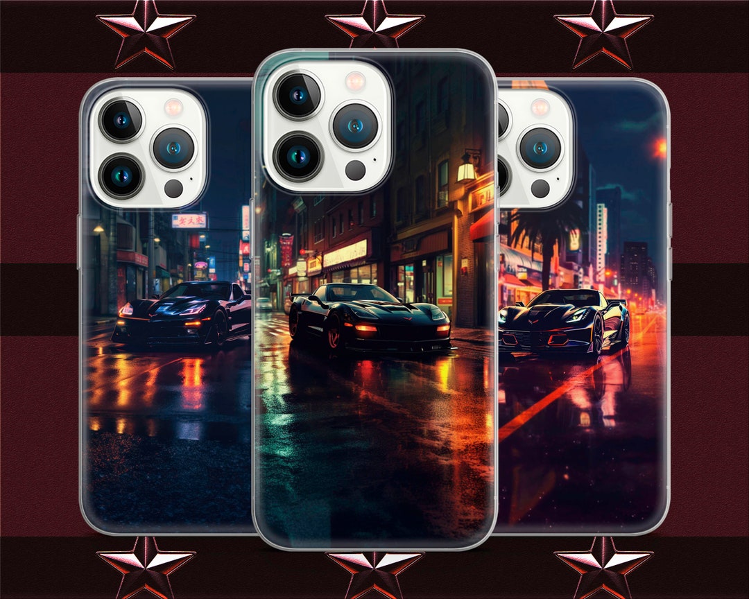 Super Racing Car Muscle Lofi Japan Phone Case for iPhone 15 14 13 Pro ...