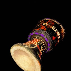 Ethnical Wooden Mall Handmade Djembe Color Drum Tribal African ...