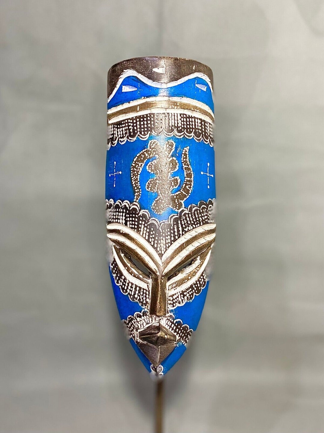 Authentic African Mask Hand-carved Wood African Rubberwood - Etsy