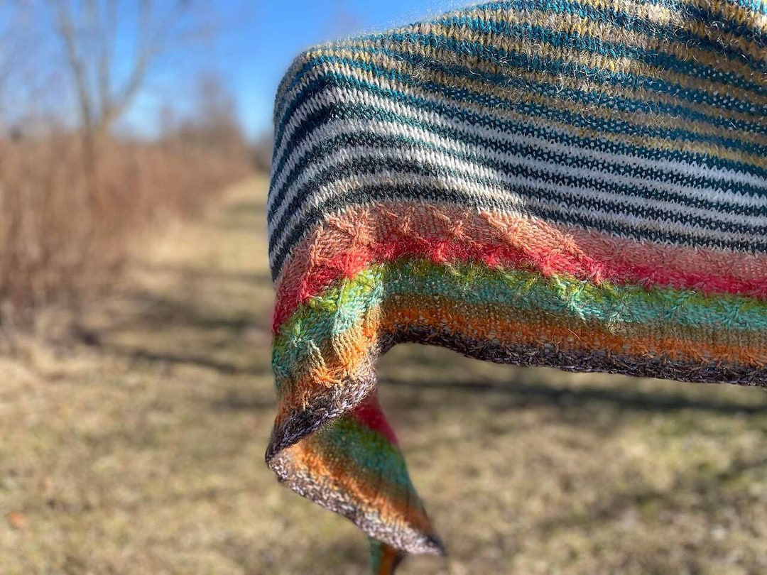 PDF Digital Pattern. Winter Shawl. Classic Shawl. Sophisticated Shawl ...