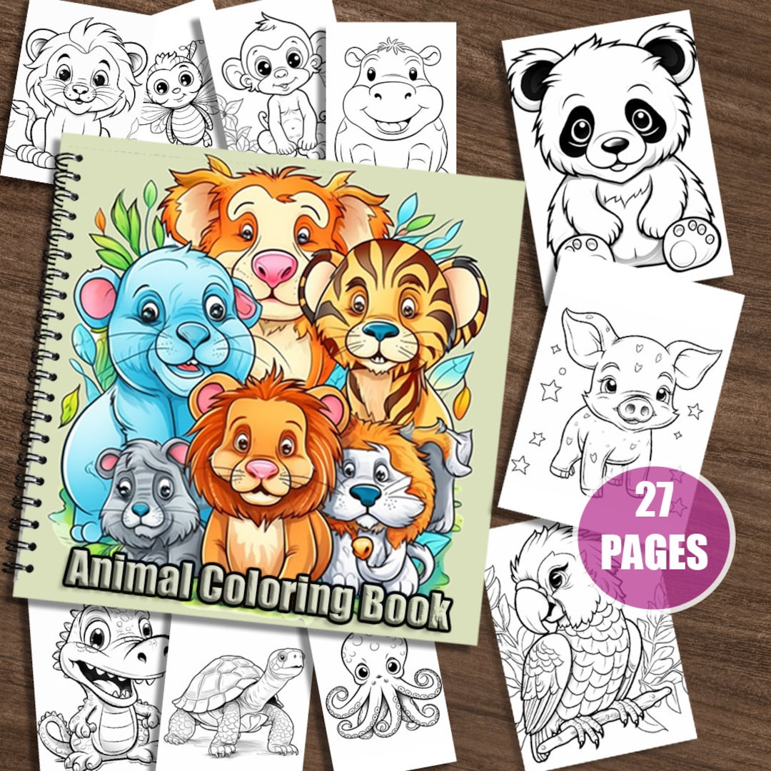 Animals Coloring Pages, Baby Animal Printables, Animal Games, Animal ...