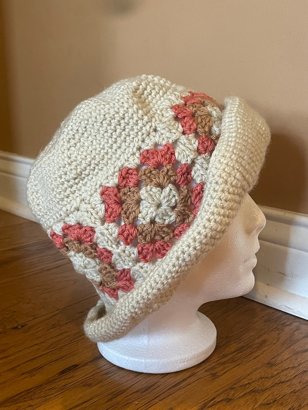 Crochet Granny Square Bucket Hat - Etsy