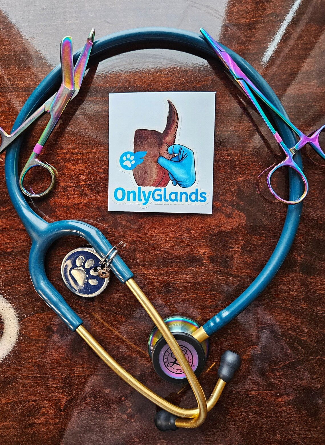 Only Glands Sticker (vet Tech) - Etsy