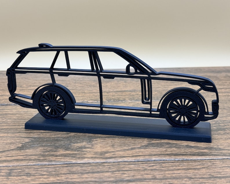 2022 Range Rover Custom Name Desk Decor for Office Bookshelf Decor for ...