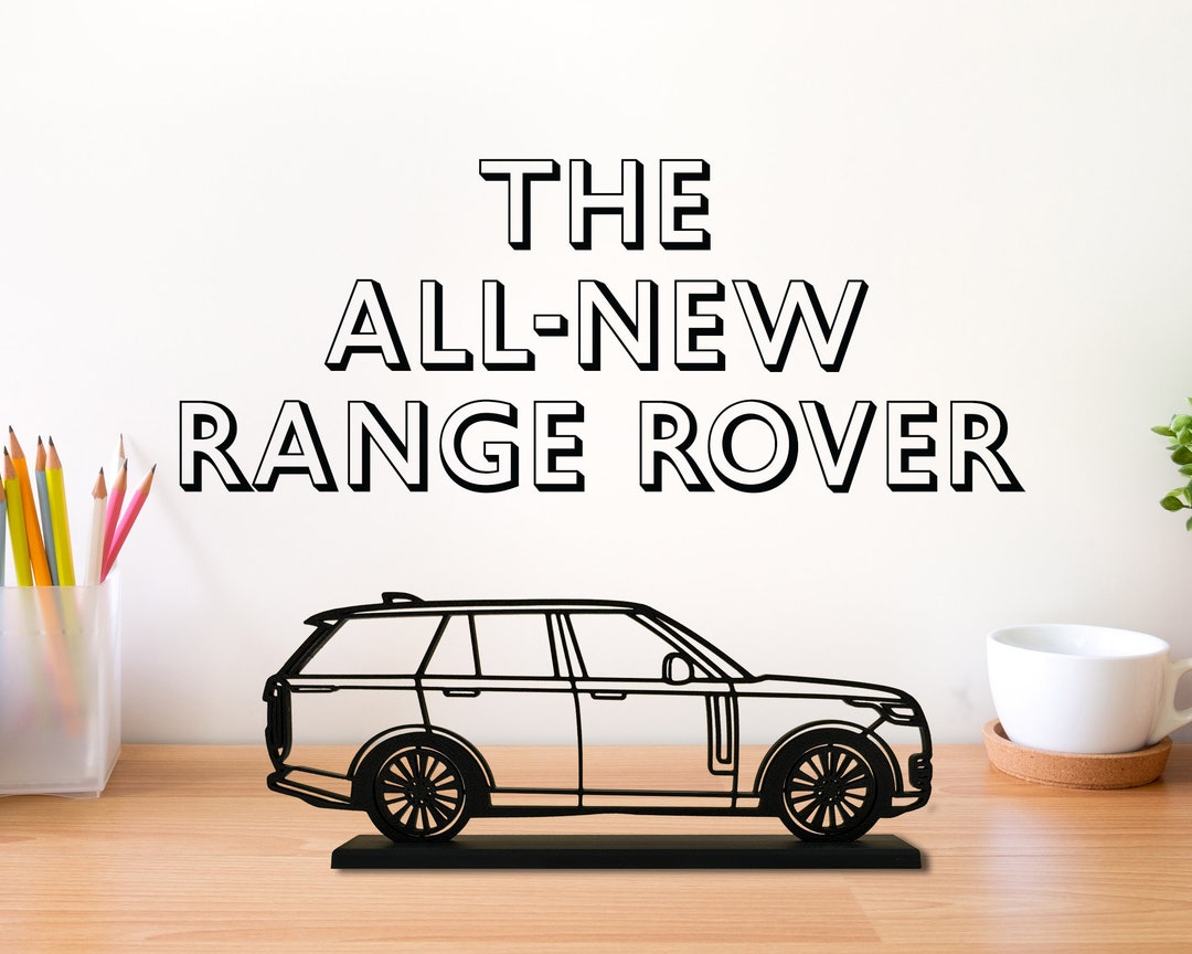 2022 Range Rover Custom Name Desk Decor for Office Bookshelf Decor for ...