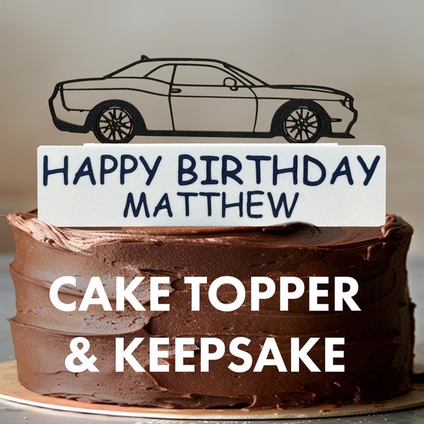 Dodge Cake Topper - Etsy