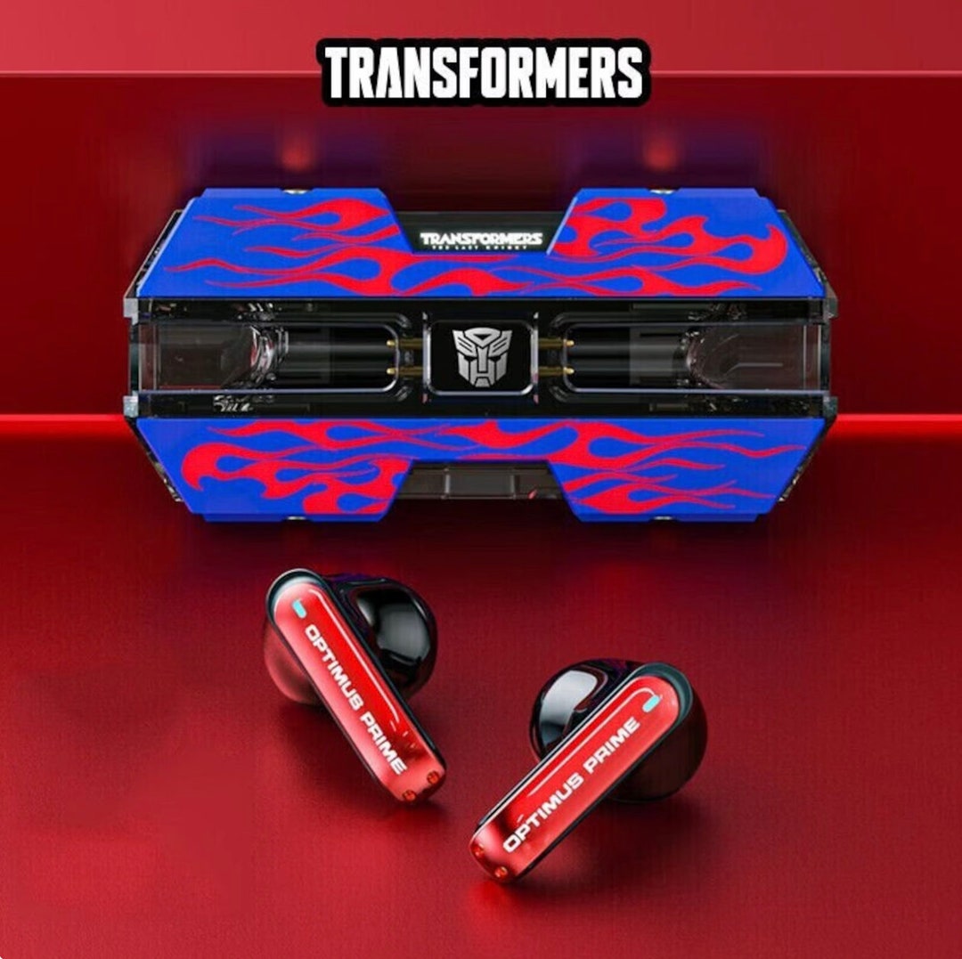 Transformers Earphones Gaming Bluetooth Wireless Earbuds Headset Music ...