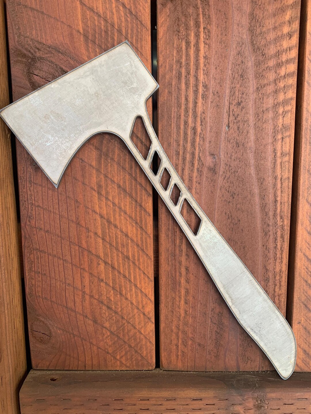 Hatchet Blank 15" Raw Steel 3/16 Thick / Axe Blank / DIY Hatchet / DIY ...