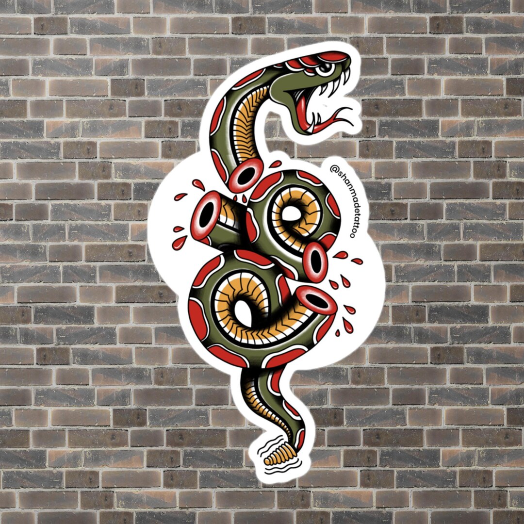 Rattlesnake Sticker - Etsy
