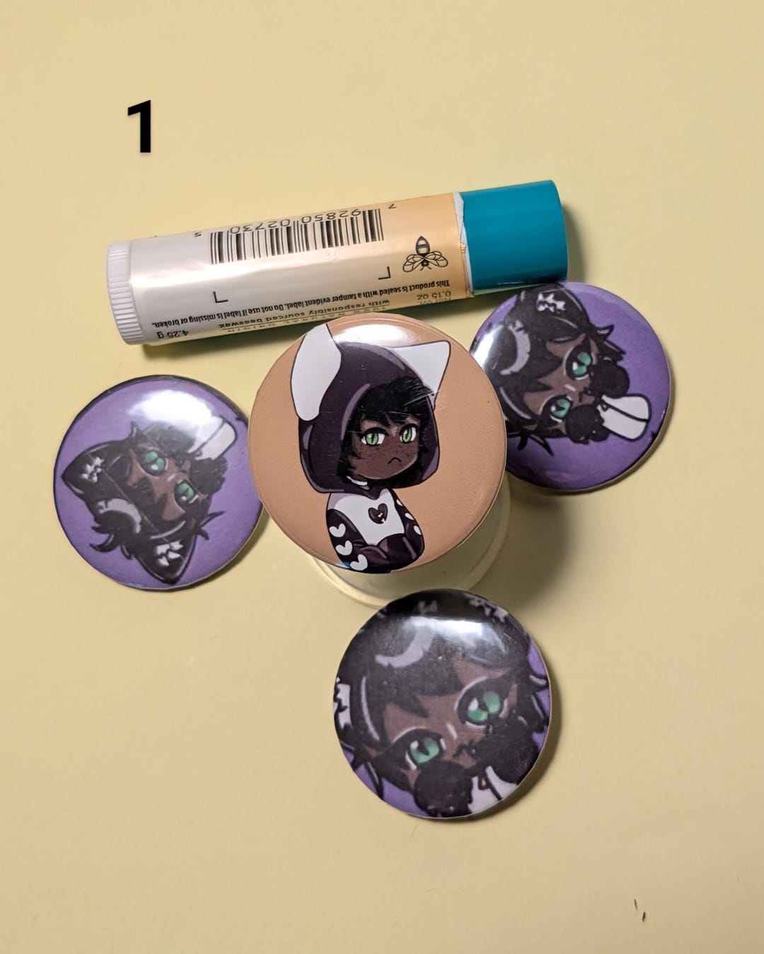 Cute Anime Pinback Button - Etsy