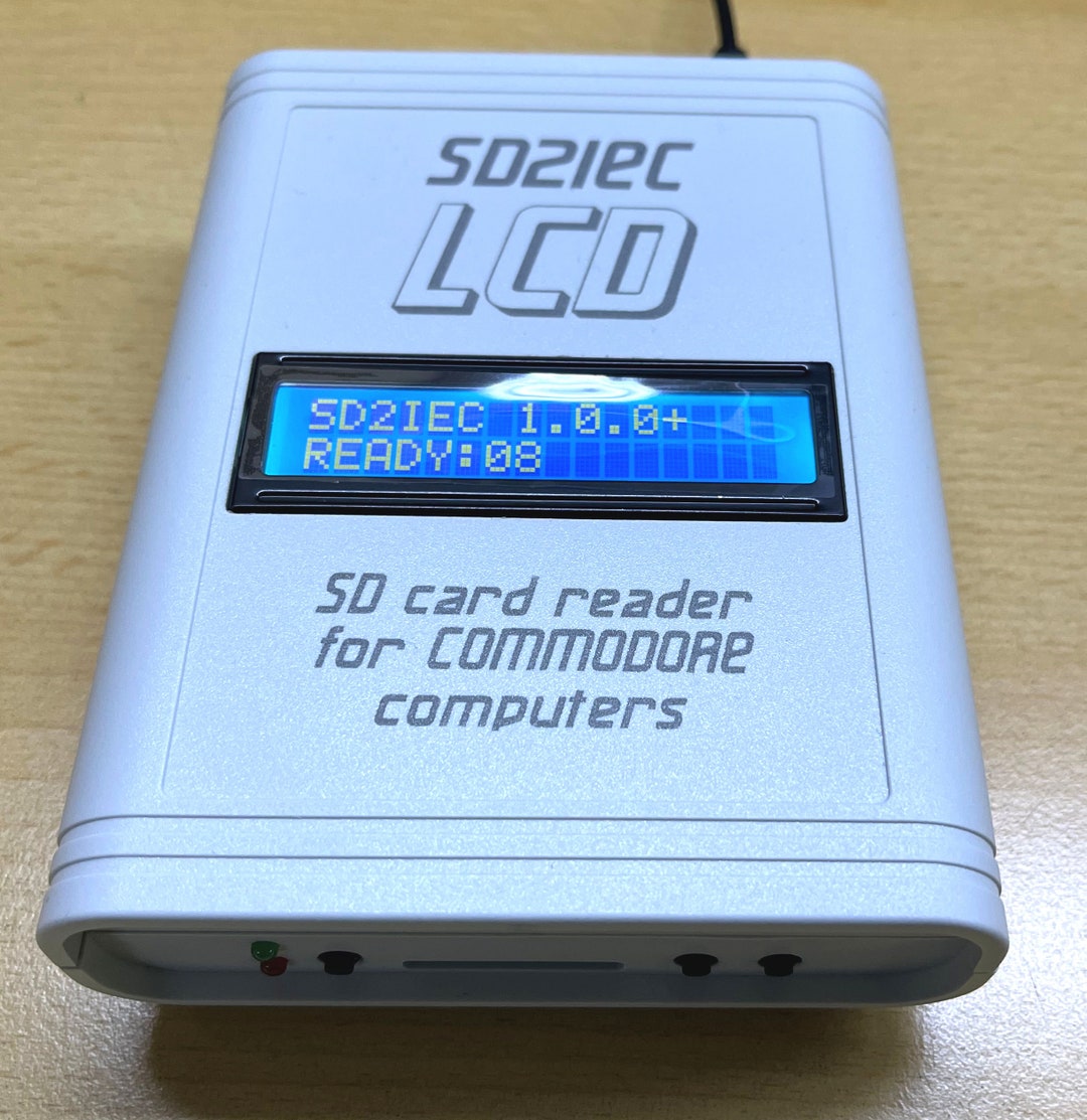 SD2IEC LCD RTC SD Card Reader for Commodore 64 C128 C16 - Etsy
