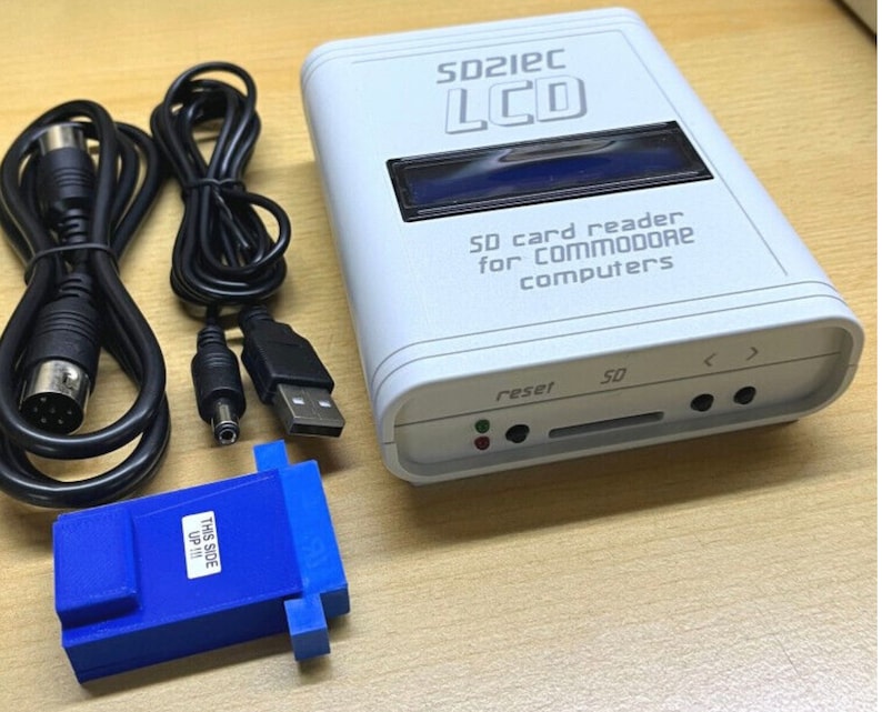 SD2IEC LCD RTC SD Card Reader for Commodore 64 C128 C16 - Etsy