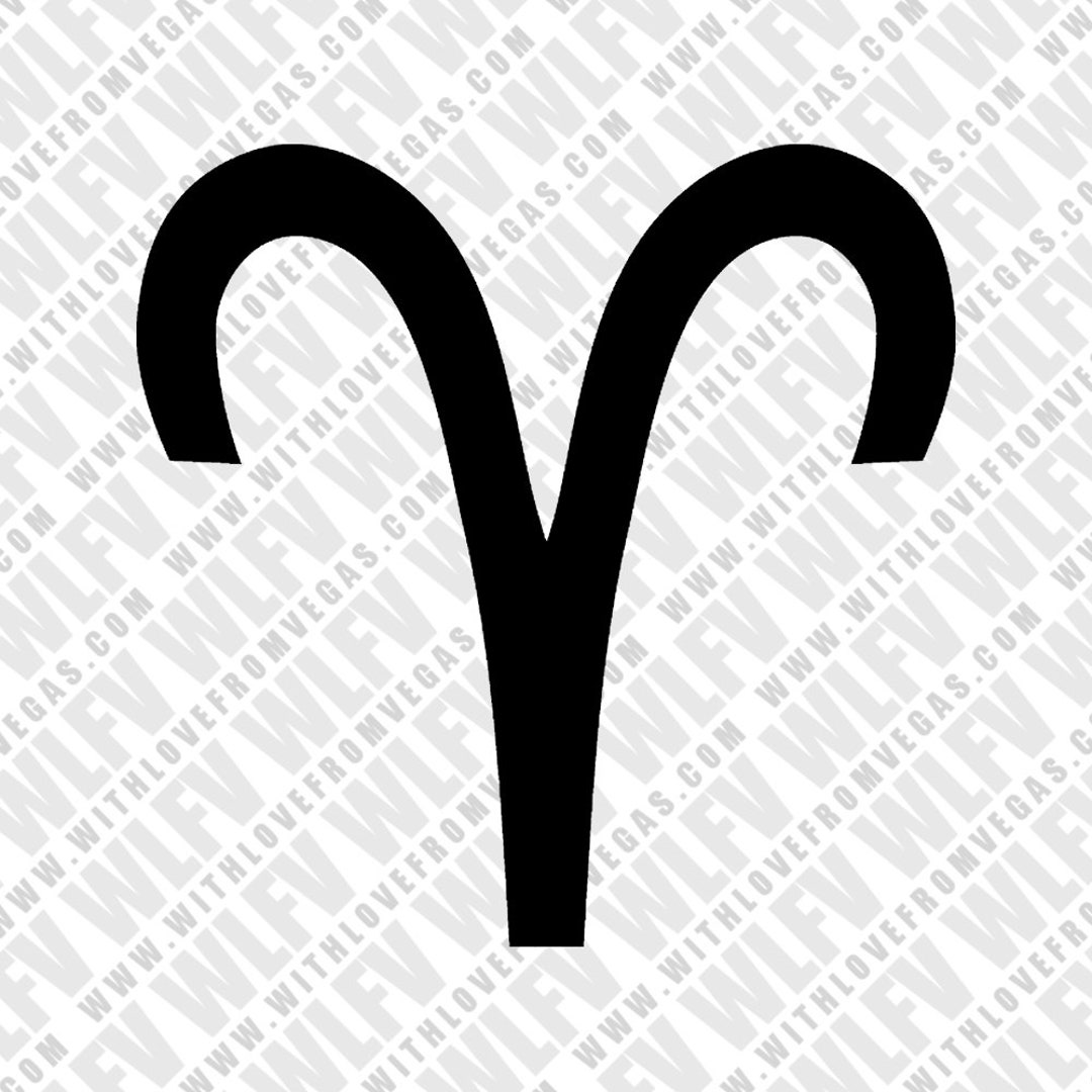 Die Cut Decal Aries - Etsy