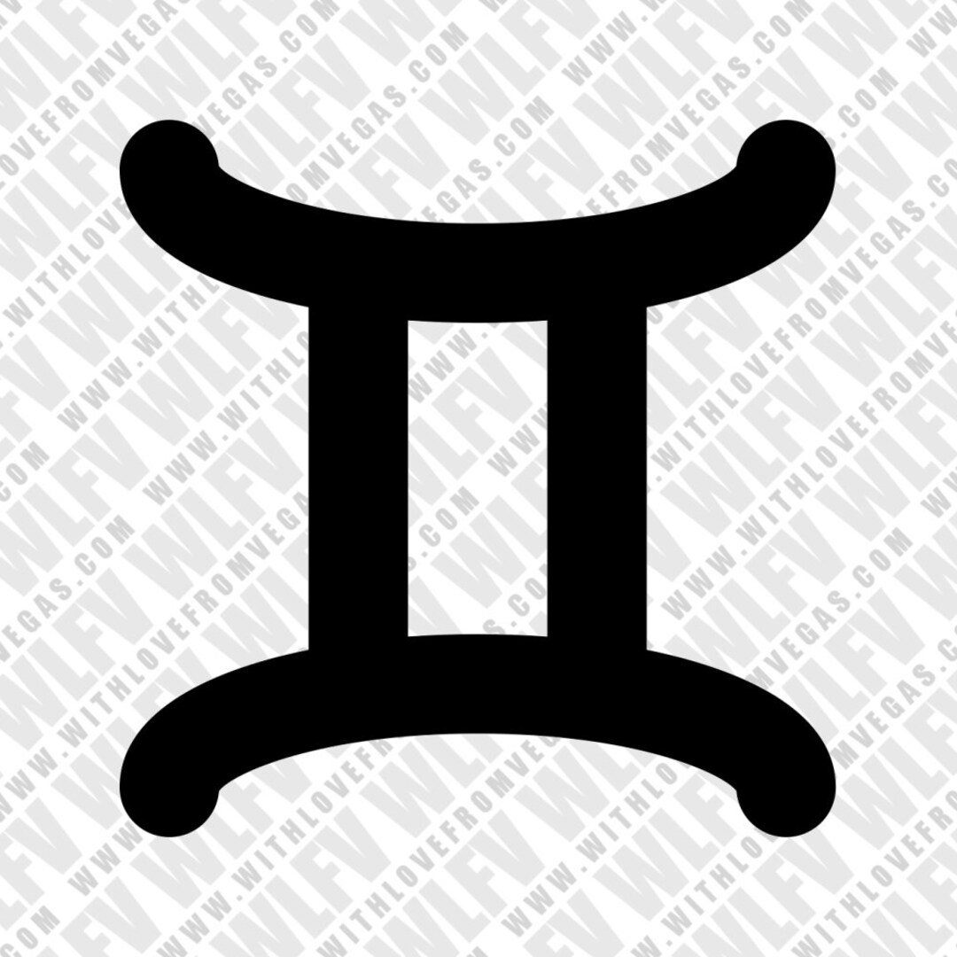 Die Cut Decal • Gemini - Etsy