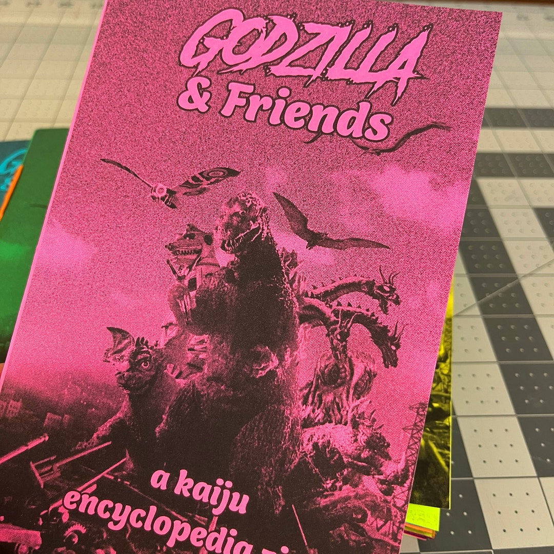 Godzilla & Friends: A Kaiju Encyclopedia PHYZICAL Zine - Etsy