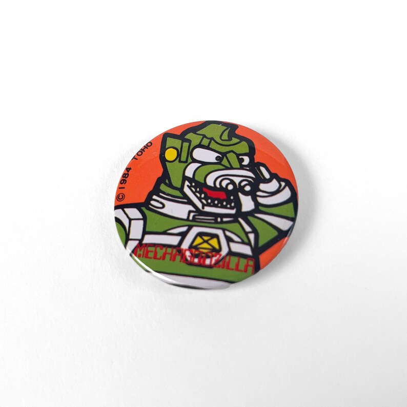 1984 Godzilland Buttons From Toho - Etsy