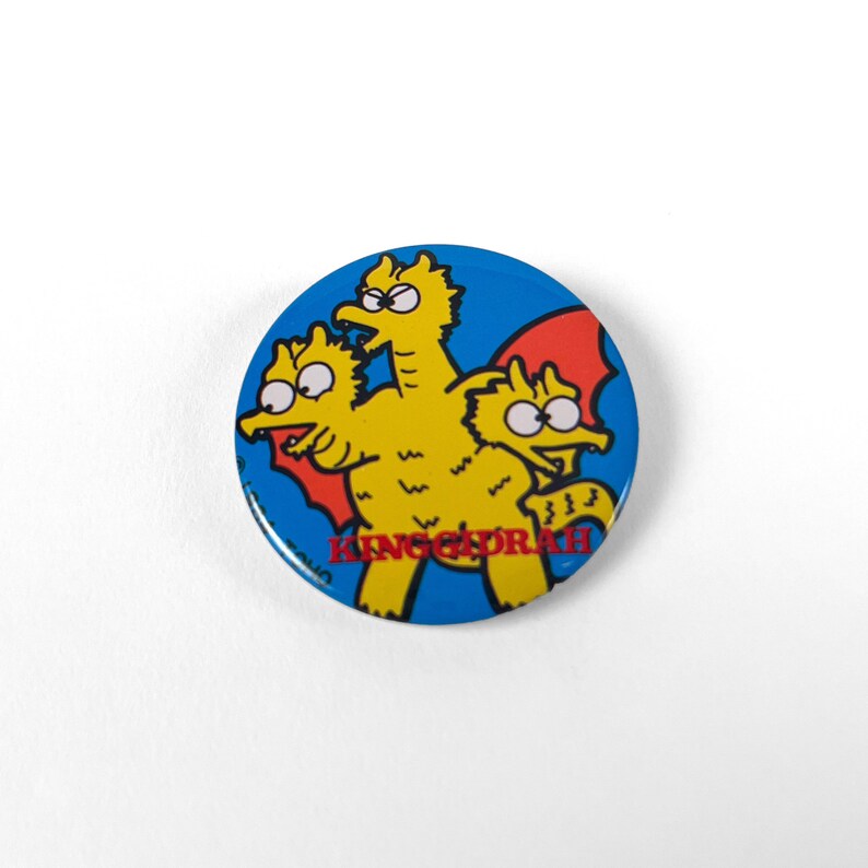 1984 Godzilland Buttons From Toho - Etsy