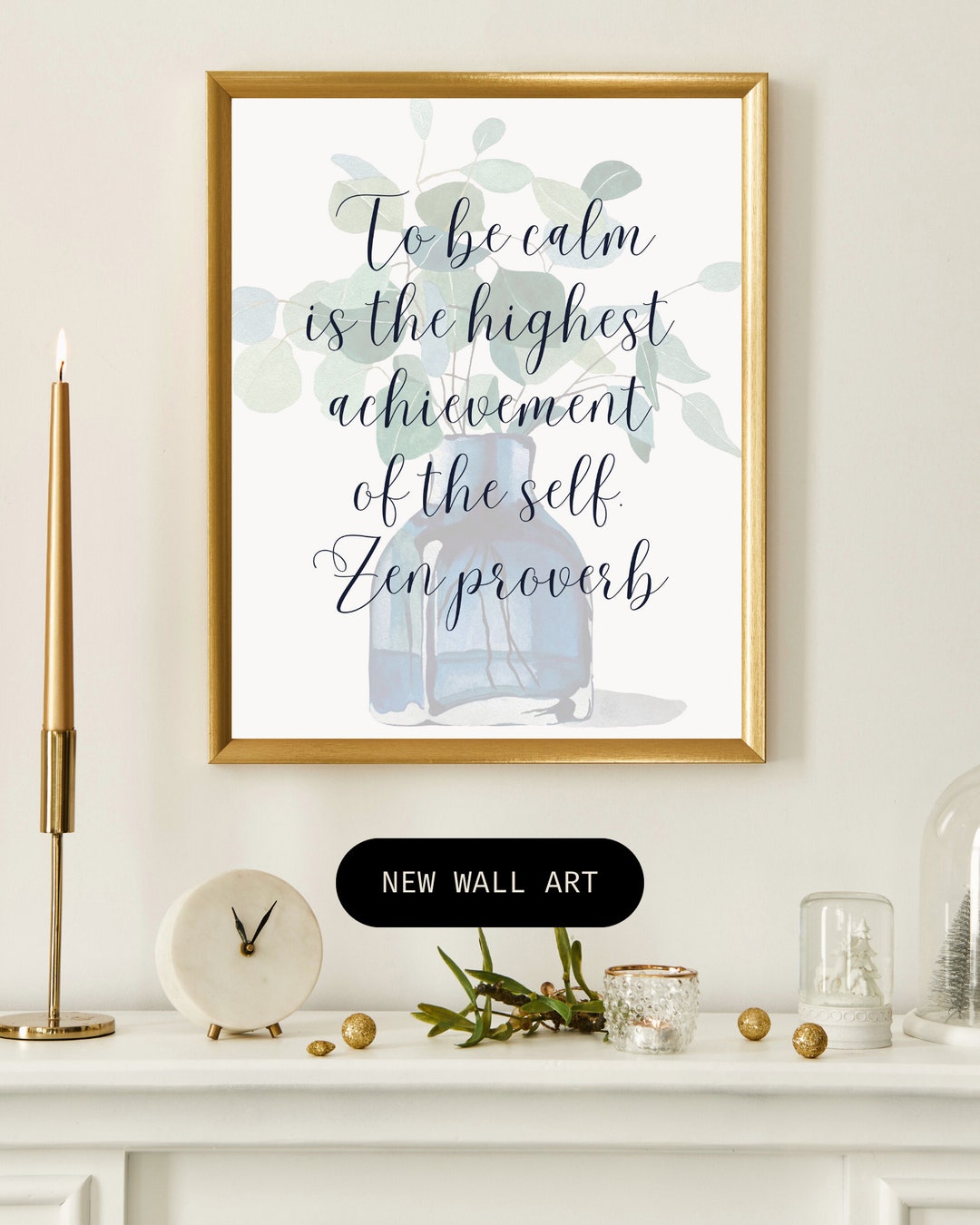 Zen Proverb, Philosophy Quote, Stoicism Poster, Art Gift, Zen Printable ...