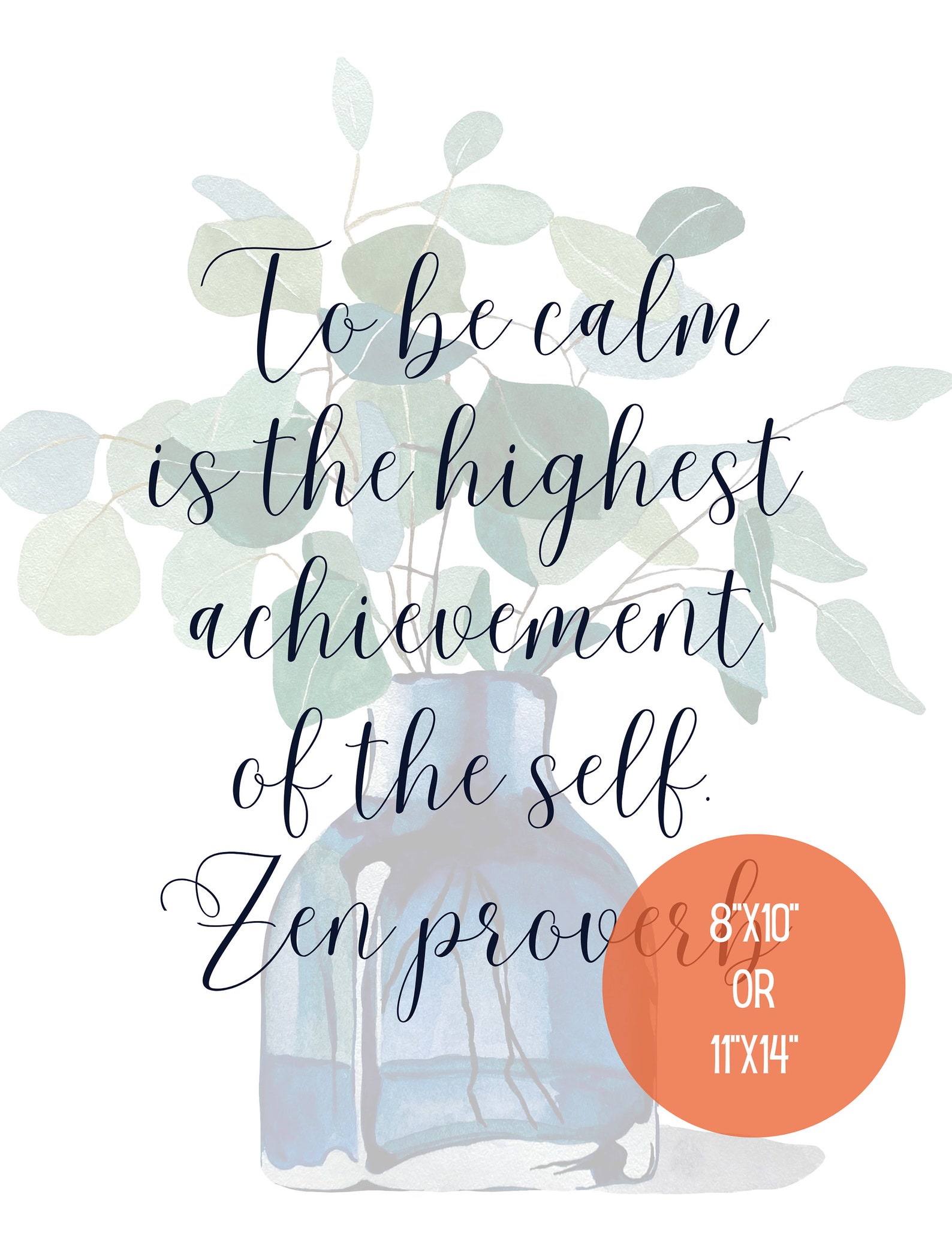 Zen Proverb, Philosophy Quote, Stoicism Poster, Art Gift, Zen Printable ...