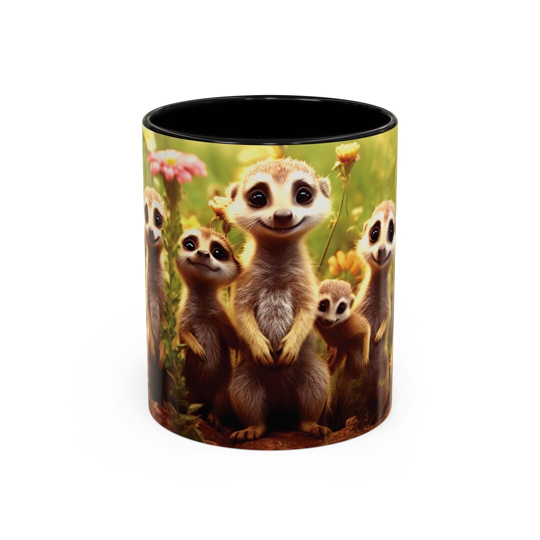 Meerkat Mug, Cute Coffee Mug, Meerkat Coffee Cup, Meerkat Lovers Mug ...