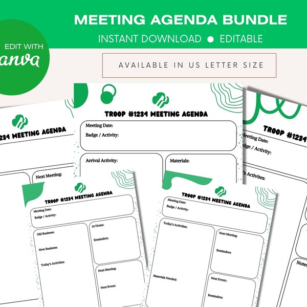 Girl Scout Planner - Etsy