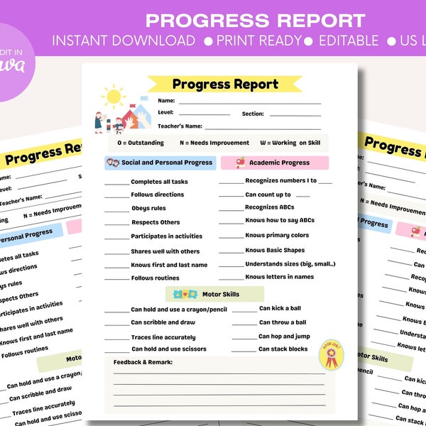 Preschool Assessment - Etsy