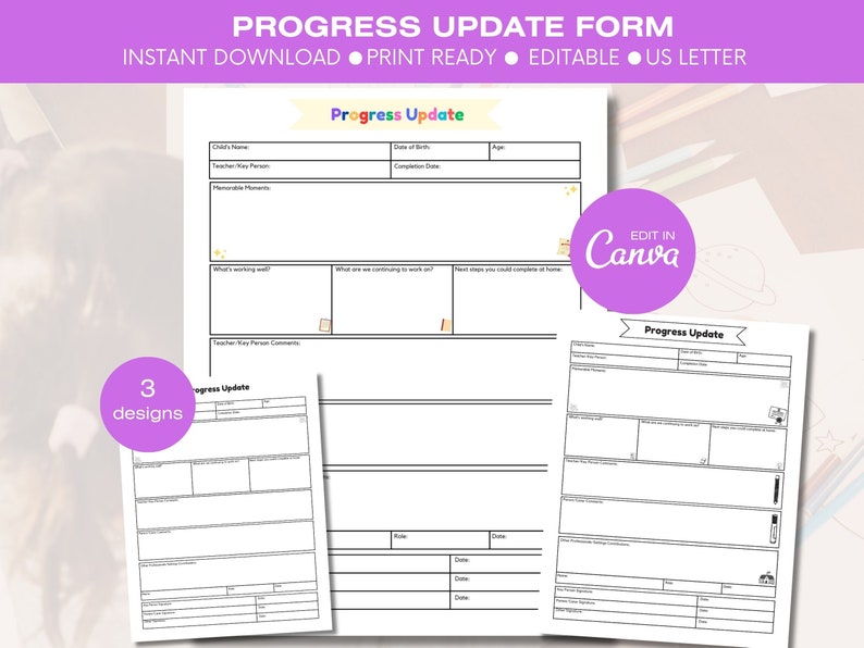 Progress Report Card Template, Student Report Card Template, Progress ...