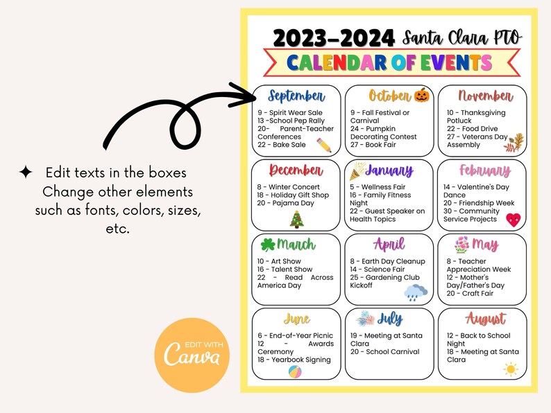 Editable PTA PTO Flyer Bundle Pta Flyer Why Join the Pta - Etsy